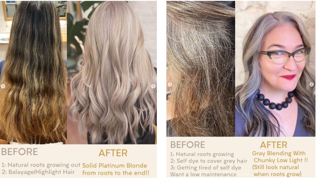 Hair Color Guide – Read if you are unsure which menu to book