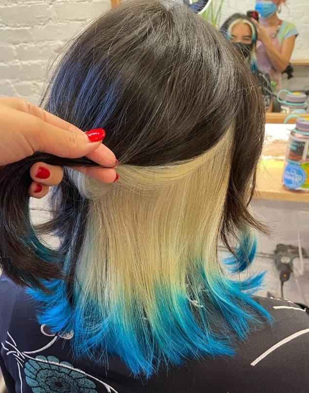 Vivid Color Placement : 20 Funky Ideas to Elevate Your Hair